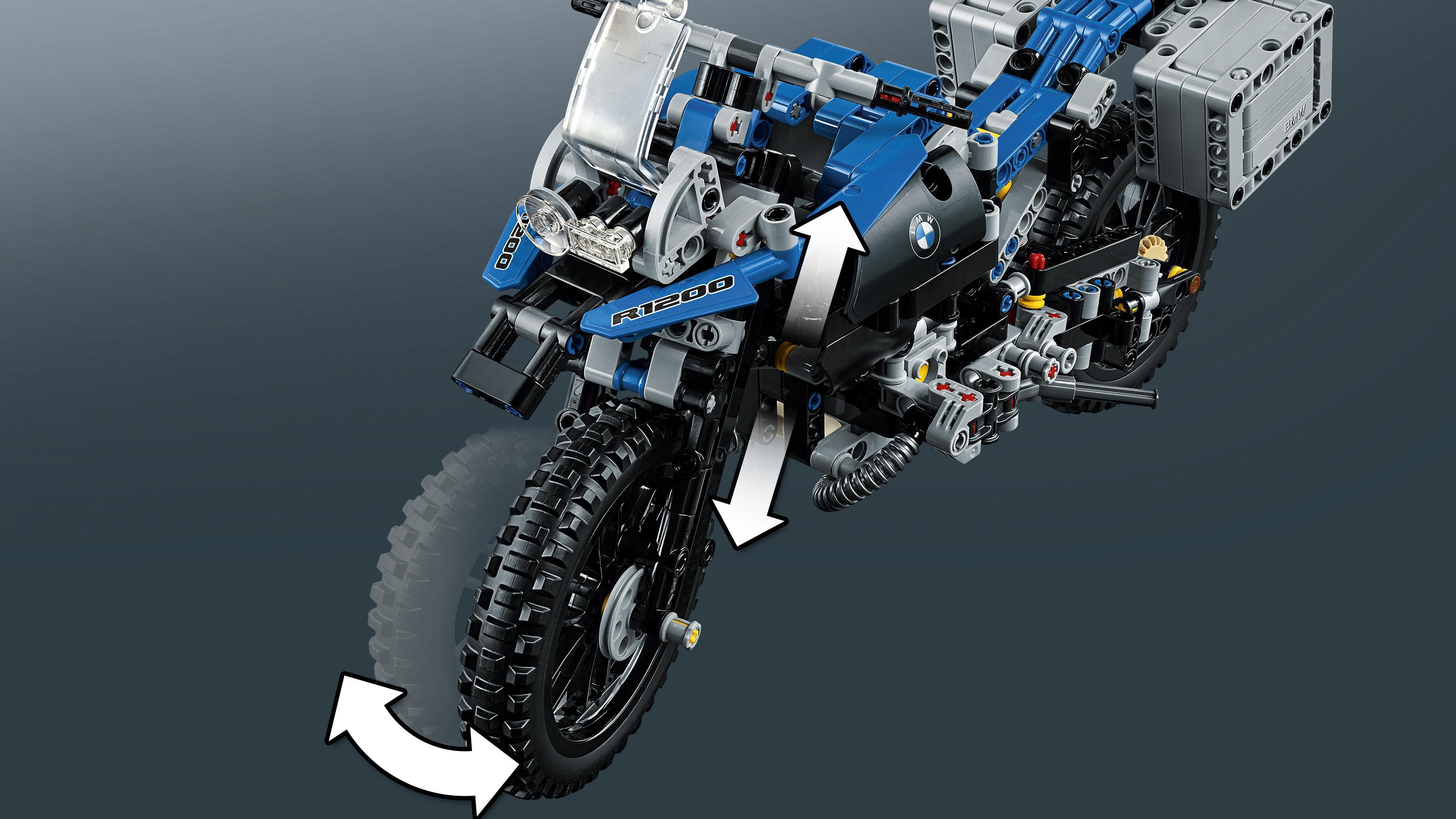 LEGO Technic - BMW R 1200 GS Adventure - 42063 - Jeu de Construction ...