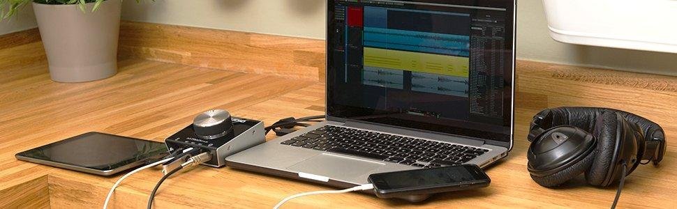 M-Audio M-Track Hub Interface USB de Monitoring 24bits avec 3 Ports ...