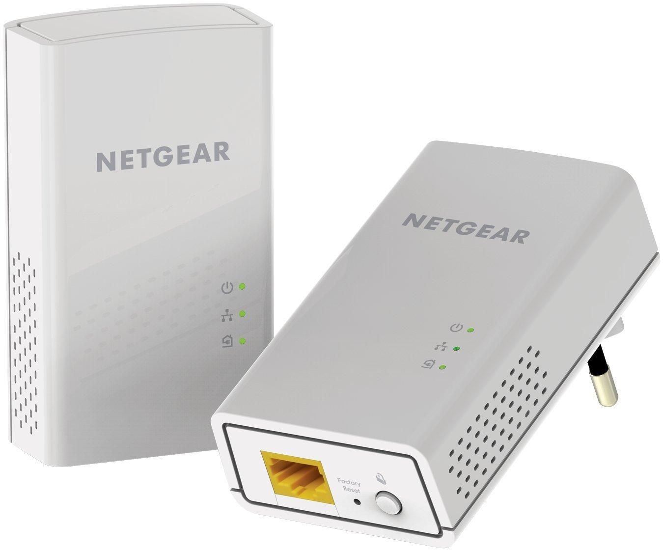 NETGEAR PL1000-100PES Pack de 2 Prises CPL 1000 Mbps avec Port Ethernet ...