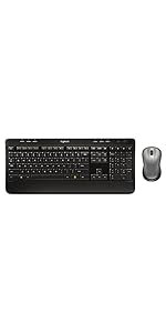 Logitech MK235 Combo Clavier et Souris pour Windows, 2,4 GHz avec ...