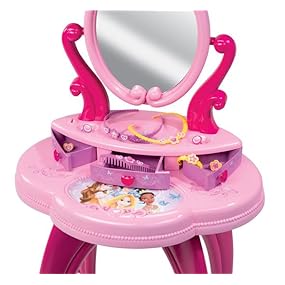 Smoby - 024232 - Princesses Disney - Bijou Et Cosmétique - Coiffeuse 2 ...