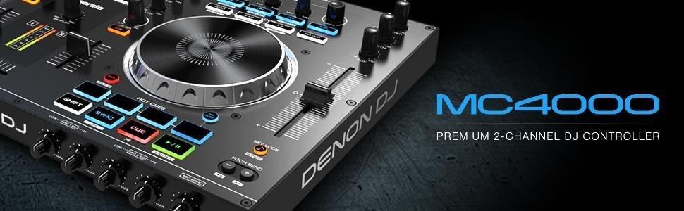 Amazon.co.jp: Denon DJ MC4000 | Premium 2-Channel DJ Controller with ...