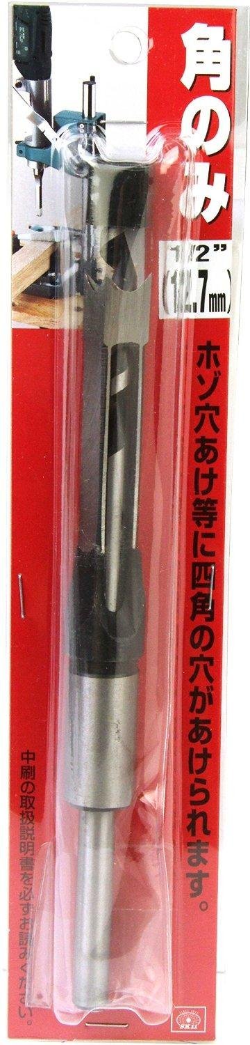 Amazon | SK11 ドリル刃 角のみ 径1/2インチ(12.7mm) ほぞ穴あけ 四角の穴あけ用 | DIY・工具・ガーデン