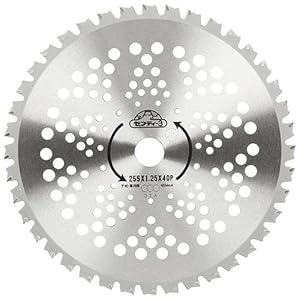Amazon | セフティー3 刈払機用 コブがチップを守る コブ付きチップソー JIS 255mm×40P | DIY・工具・ガーデン