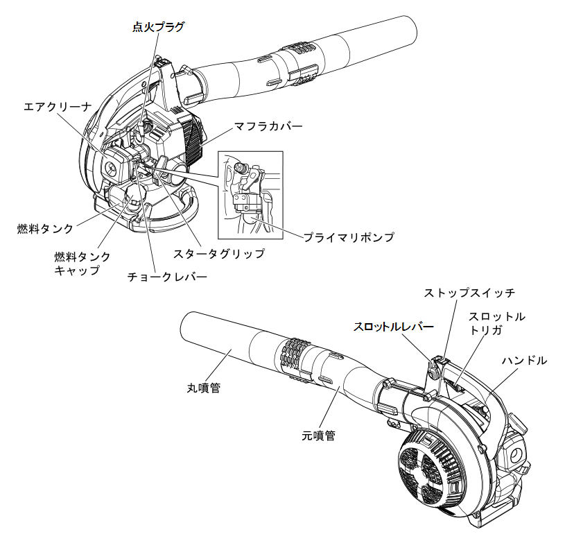 Amazon.co.jp： リョービ(RYOBI) エンジンブロワ EBLK-2600 4350200: DIY・工具・ガーデン