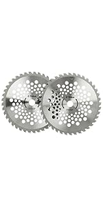 Amazon | E-Value 軽量タイプ 草刈り用 チップソー 2枚組 230mm 25cc未満推奨 ETT-230mmX36P | チップソー