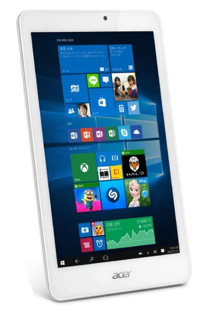 Amazon | Acer タブレット Iconia Tab 8 W W1-810-A11N ホワイト/8インチ/1GB/32GB ...