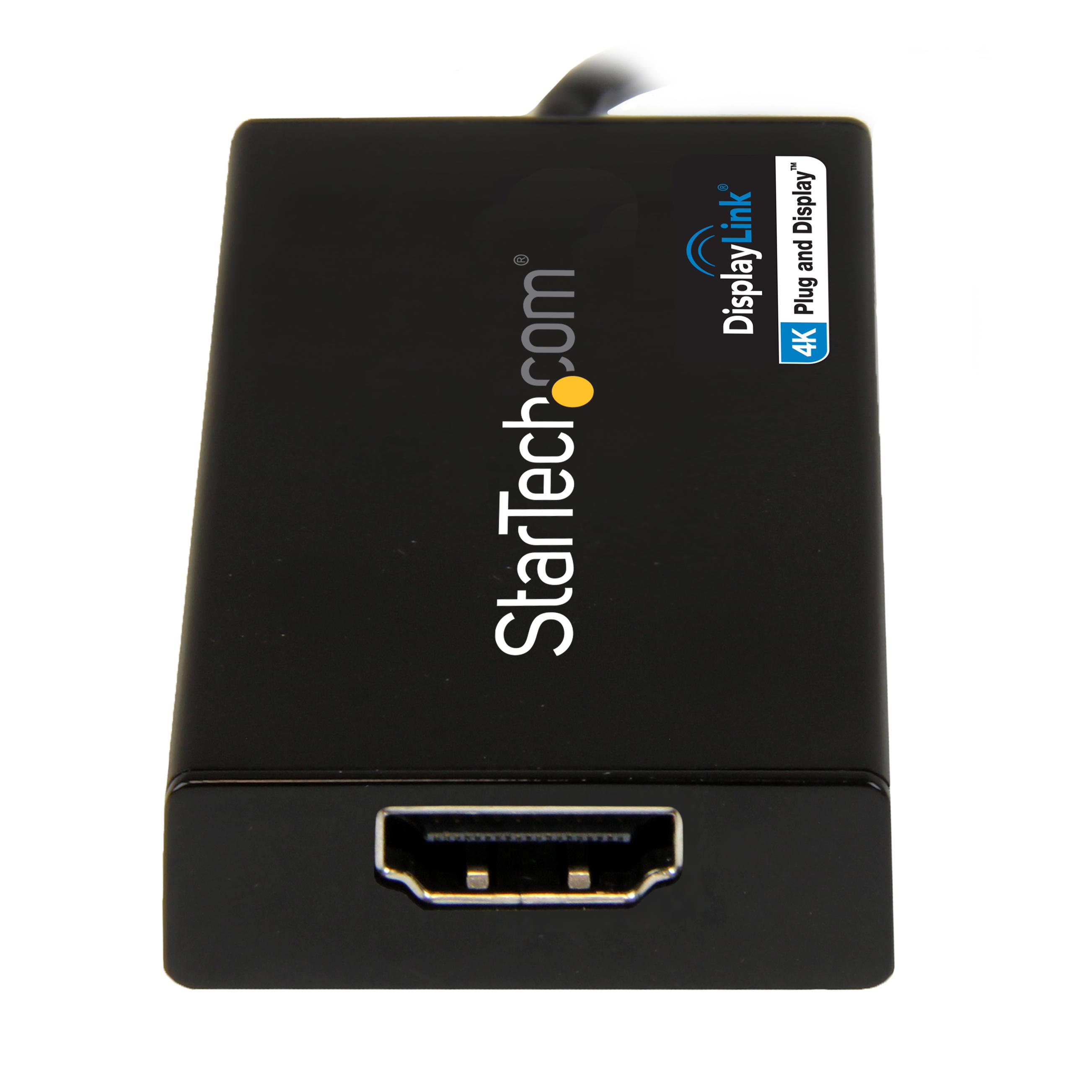 Amazon | StarTech.com USB 3.0接続4K対応HDMI外付けグラフィックアダプタ DisplayLink認定 ...