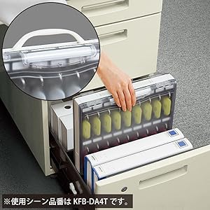 Amazon.co.jp: コクヨ キーファイル A4 ハーフ 透明蓋 KFB-HA4T : 文房具・オフィス用品