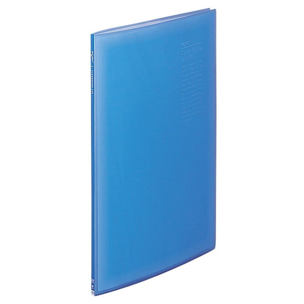 Amazon | リヒトラブ クリヤーブック A3 20ポケット ブルー G3133-8 | 文房具・オフィス用品 | 文房具・オフィス用品