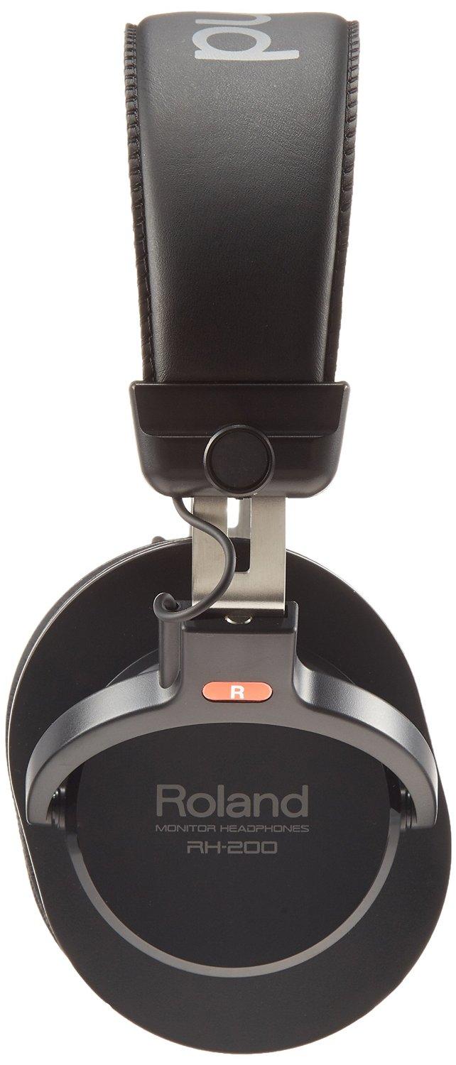 Amazon | Roland ローランド ステレオモニターヘッドホン RH-200 ブラック | モニターヘッドホン | 楽器