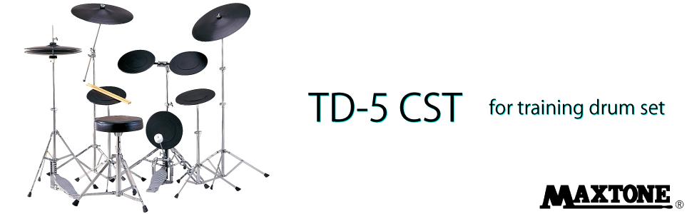 Amazon.co.jp: MAxTONE Training Drum Set : Musical Instruments