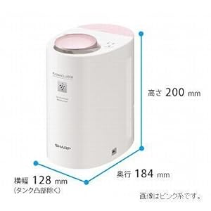 Amazon | シャープ プラズマクラスターデスクトップモイスチャー IB-HU32-P ピンク系 | シャープ(SHARP) | 美顔器・美容器
