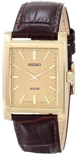 Amazon | SEIKO(セイコー) 腕時計 ソーラー ゴールドトーン SUP896 メンズ [並行輸入品] | 並行輸入品・逆輸入品 ...
