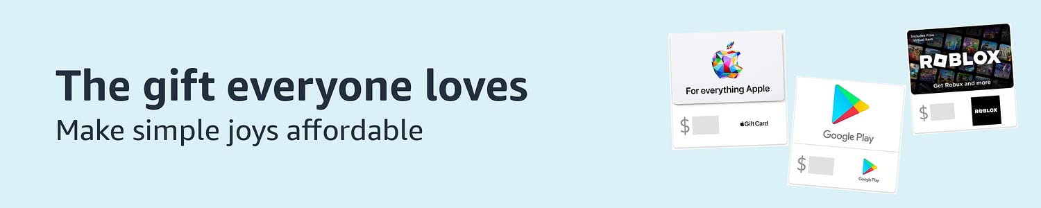 Amazon.ca: For everything and everyone: Gift Cards