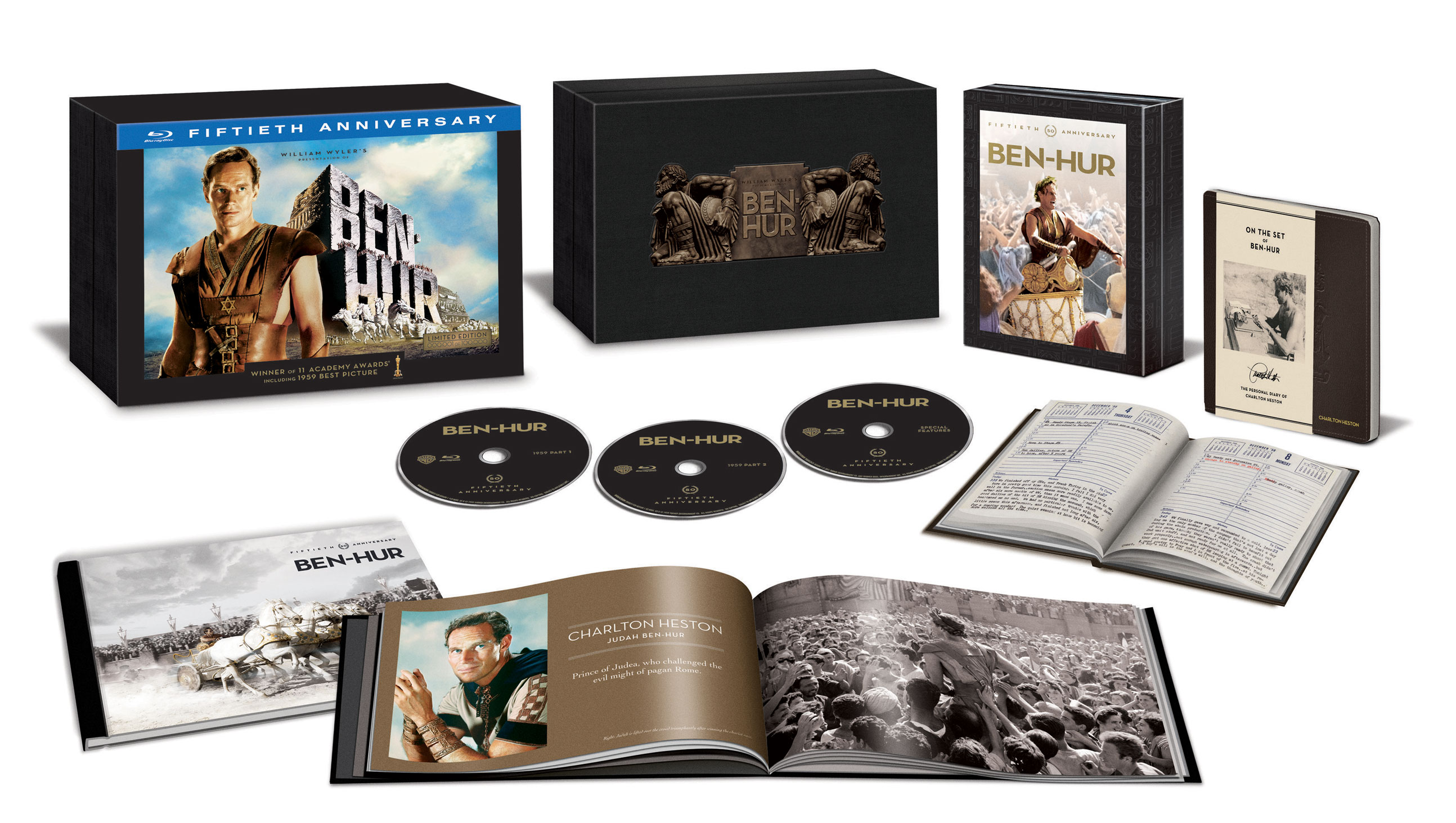 Ben-Hur (50th Anniversary Ultimate Collector's Edition) [Blu-ray ...