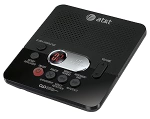 AT&T Digital Answering Machine with 60 Minutes Record Time and Time ...
