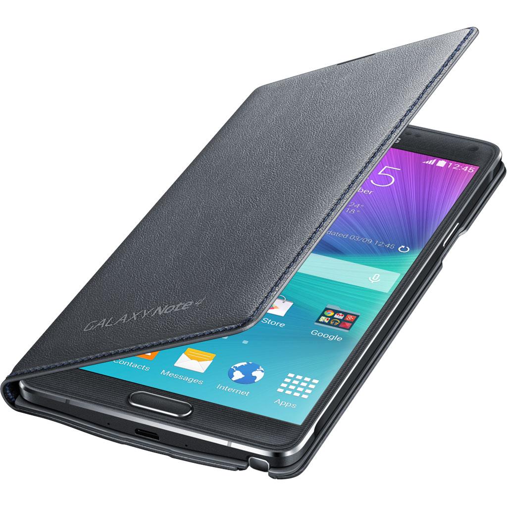 Samsung Galaxy Note 4 LED Flip Cover, Charcoal Black: Amazon.ca: Cell ...