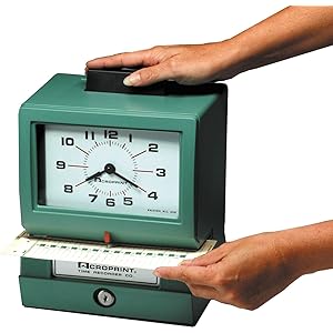 Acroprint Time Recorder Co. Acroprint 125NR4 Heavy Duty Manual Time ...