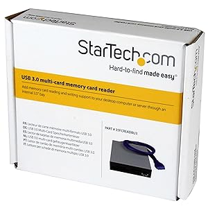 StarTech.com USB 3.0 Internal Multi-Card Reader with UHS-II Support ...