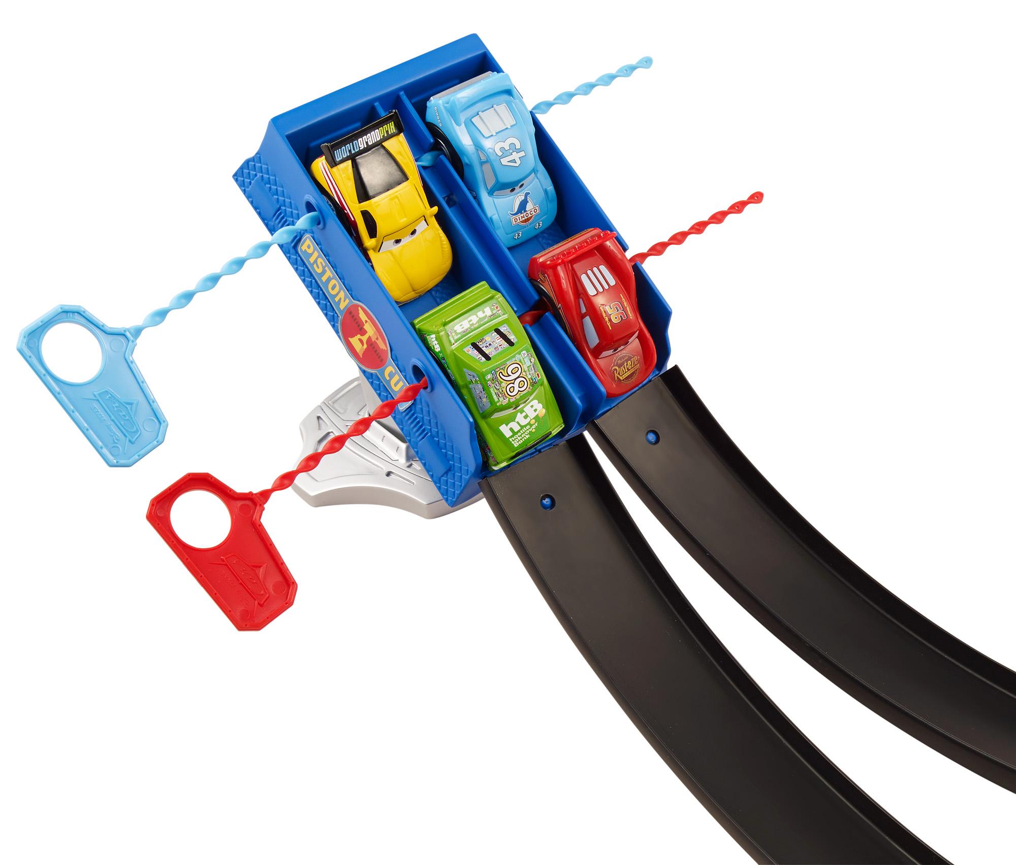 Disney Pixar Cars Riplash Racers Stunt Trackset, Race Tracks - Amazon ...