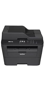 Brother MFC-L2700DW Monochrome Laser All-In One Printer with Wireless Networking and Duplex ...
