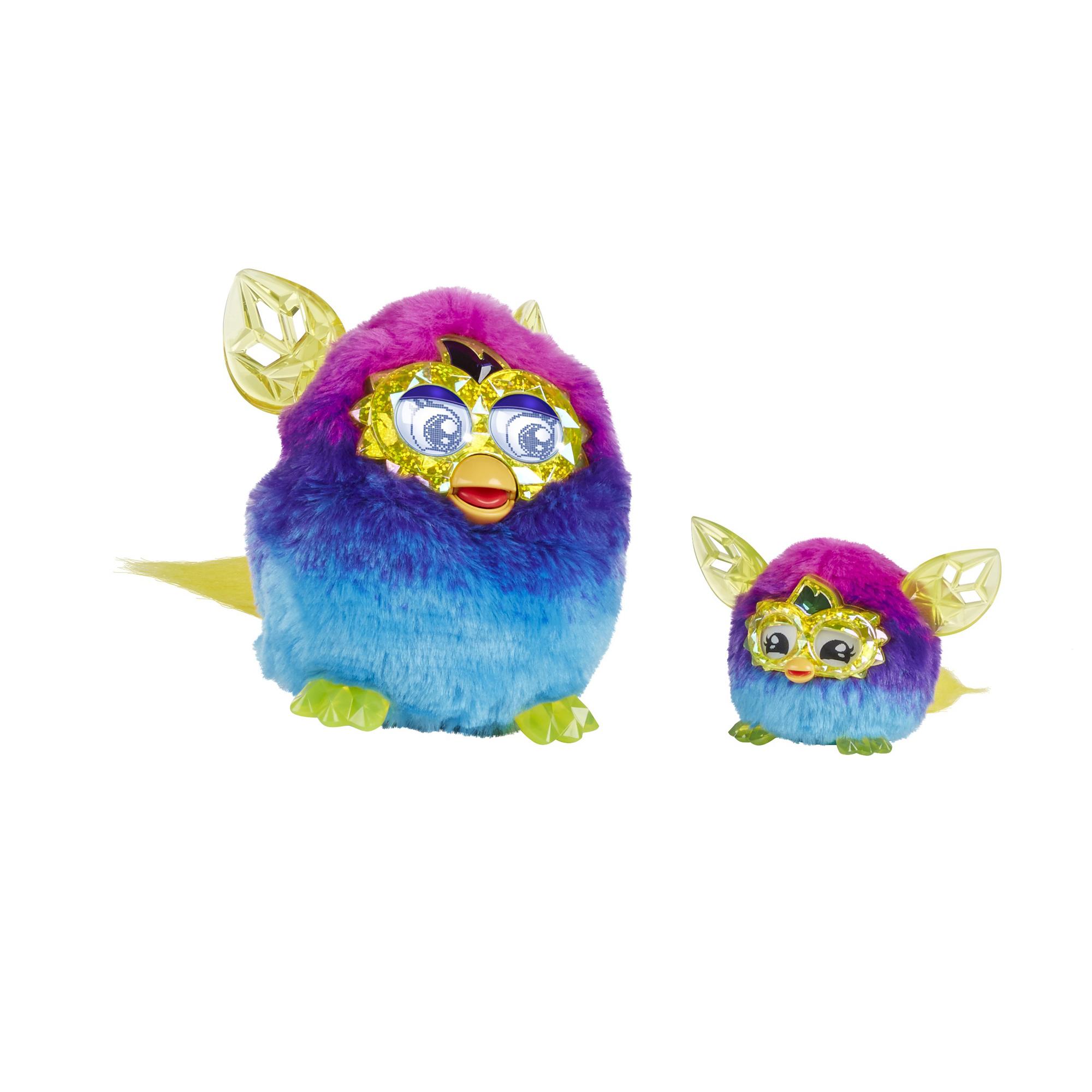 Furby Boom Crystal Series Furby (Pink/Blue), Figures - Amazon Canada