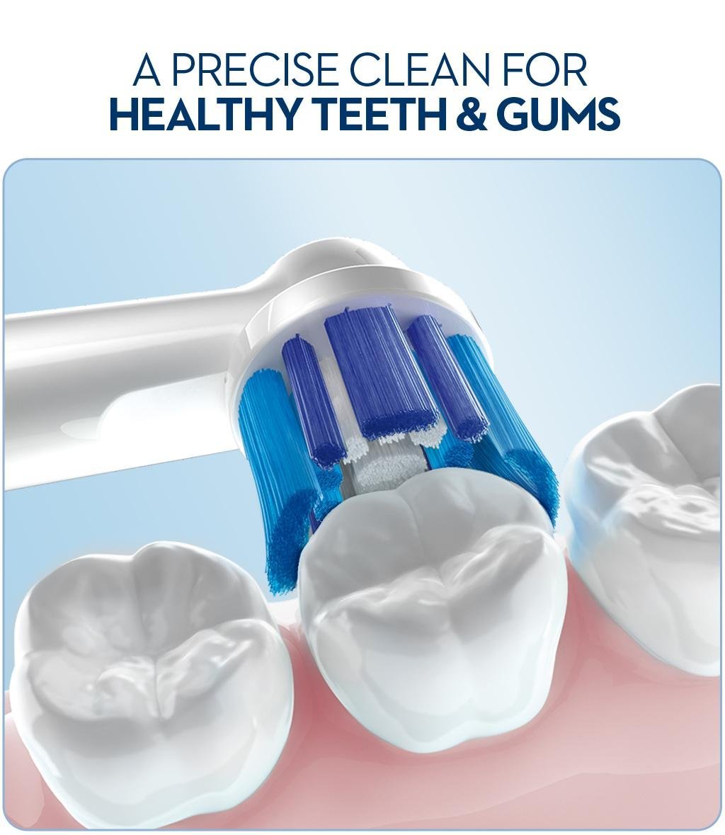 Oral-B Precision Clean brush head refill, White , 3 pack: Amazon.ca: Beauty