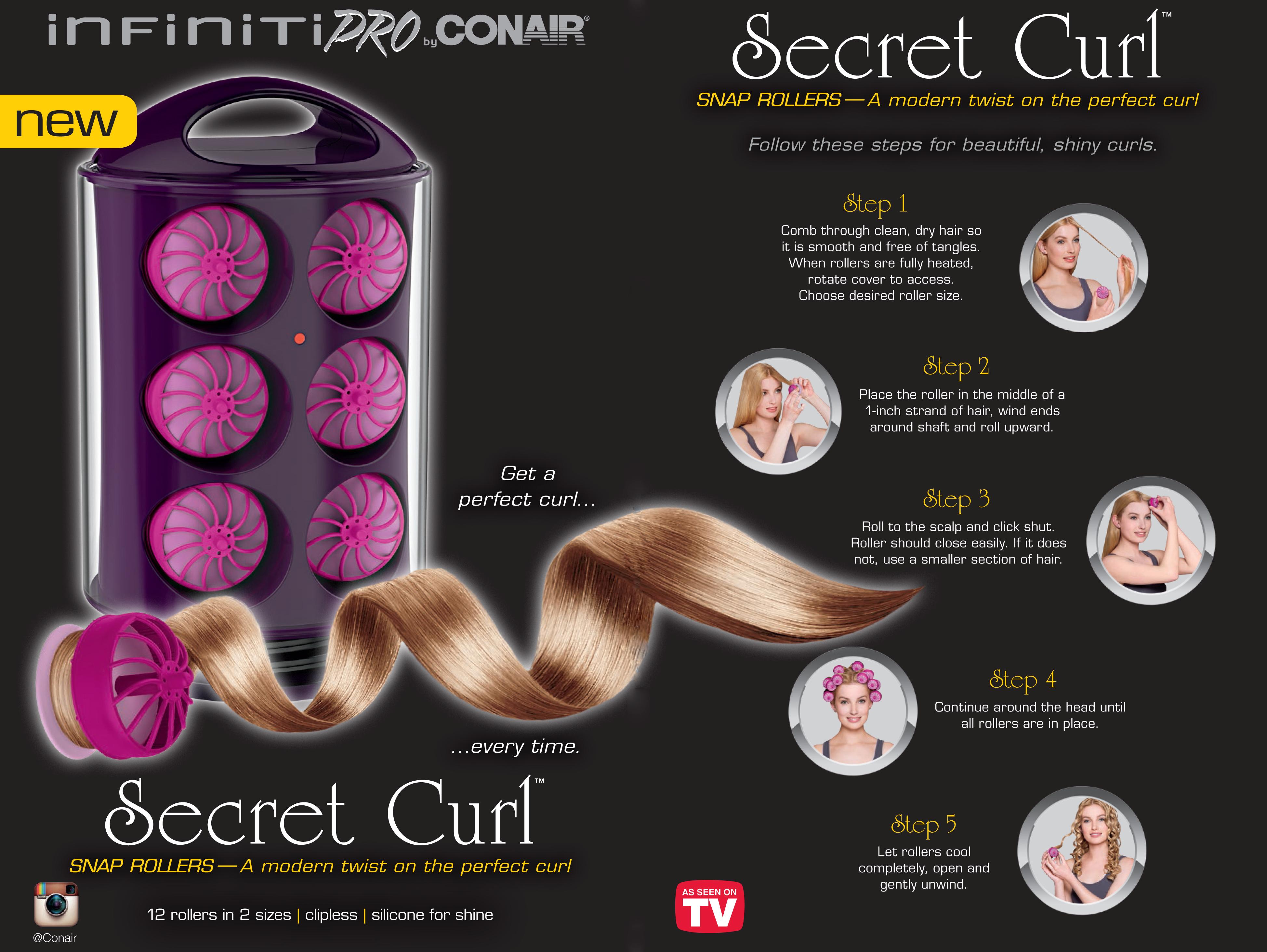 Infiniti Pro by Conair Secret Curl: Amazon.ca: Beauty