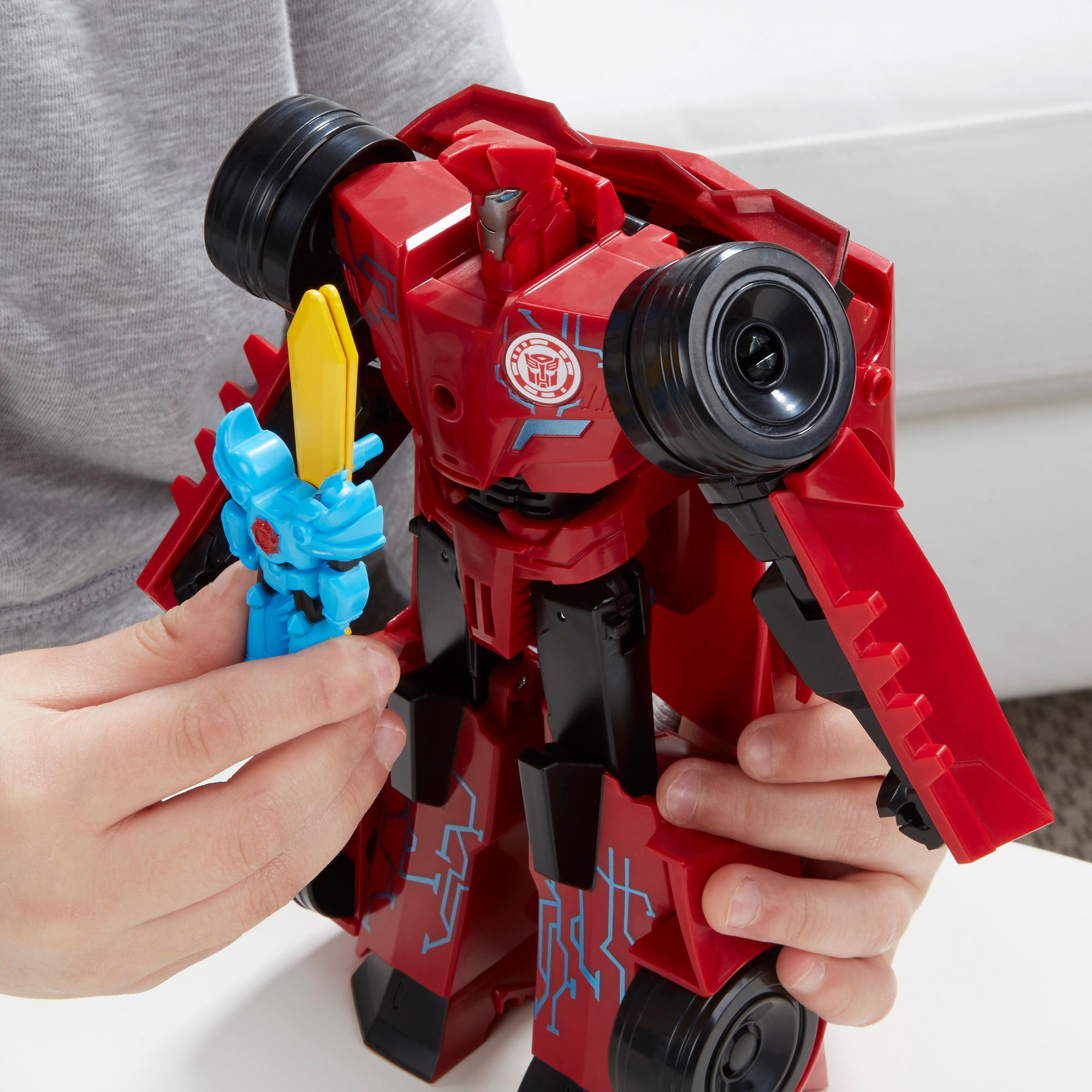 TRANSFORMERS Robots in Disguise Power Hero Sideswipe, Figures - Amazon ...