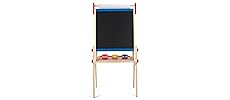 Hape All-in-One Wooden Kid's Art Easel with Paper Roll and Accessories ...