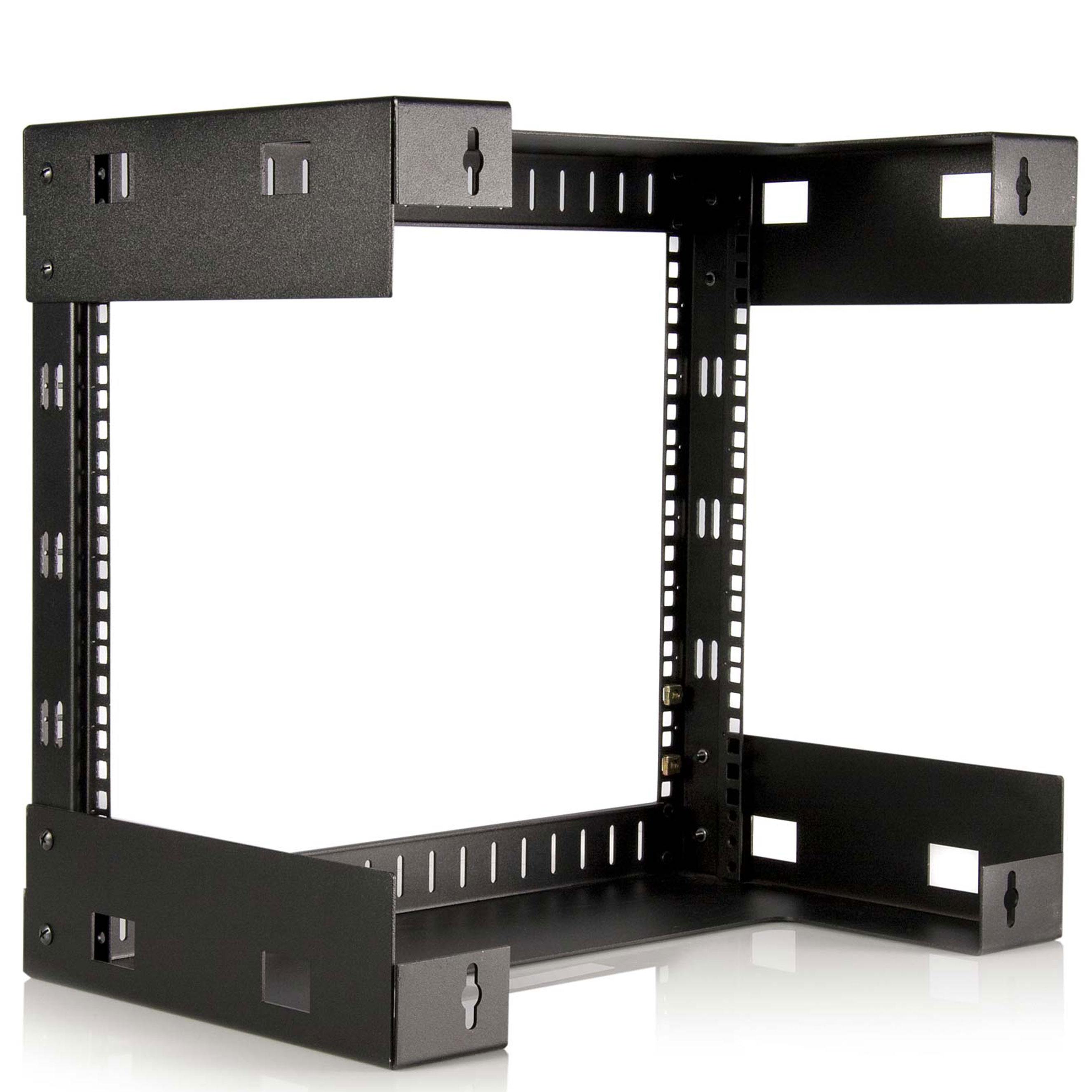 StarTech.com 8U Open Frame Wall Mount Network Rack - 2-Post 12" Depth ...