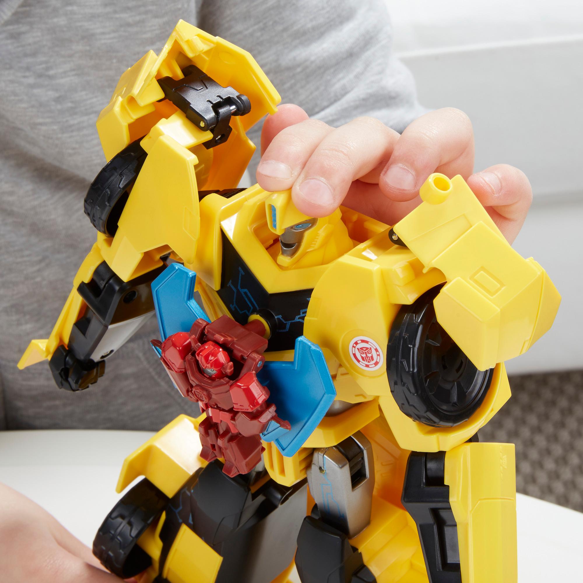 TRANSFORMERS Robots in Disguise Power Hero Bumblebee, Figures - Amazon ...
