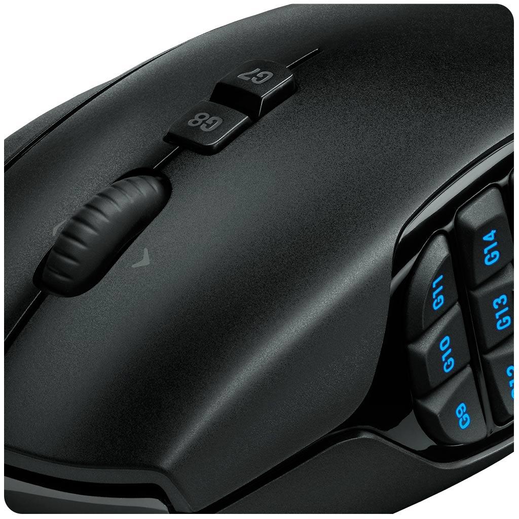 Logitech G600 MMO Gaming Mouse, Black (910-002864): Amazon.ca ...