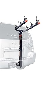 Allen Sports Deluxe 5-Bike Hitch Mount Rack with 2-Inch Receiver ...