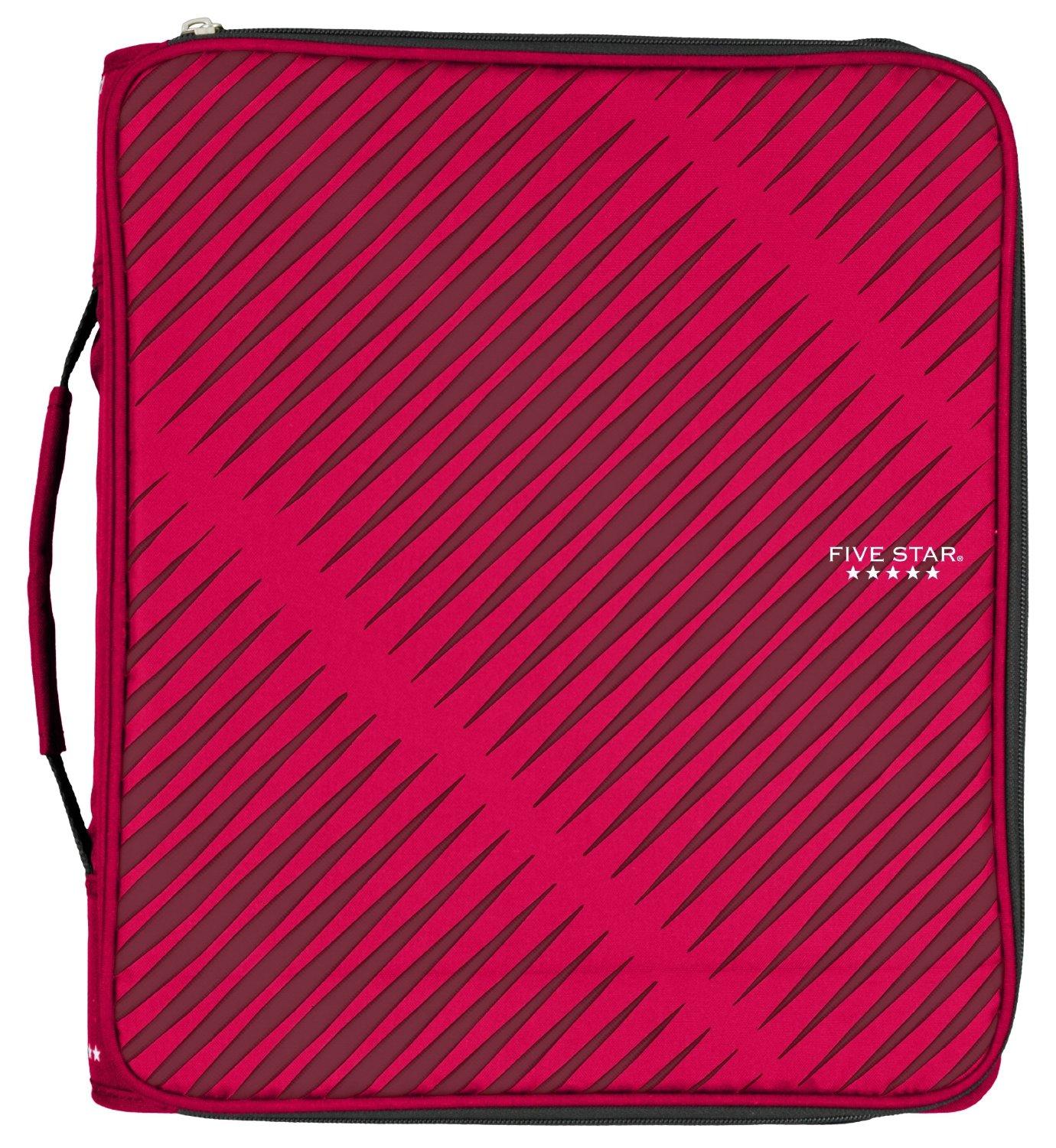 Five Star Zipper Binder Plus Multi Access File, 2-Inch Capacity, 13.75 ...