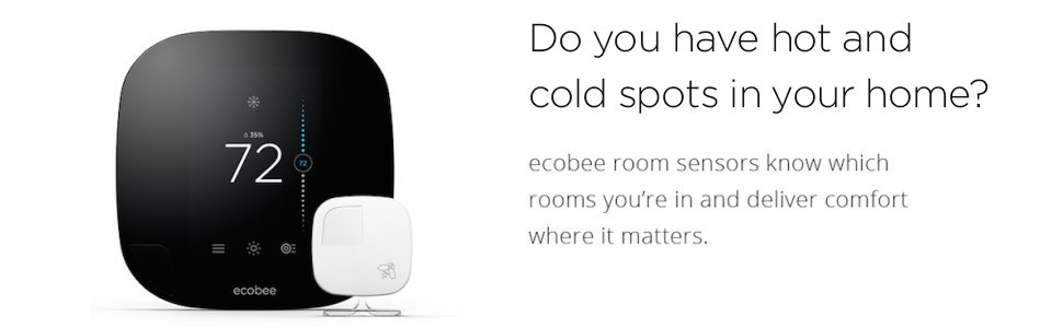 ecobee Room Sensor 2 Pack with Stands : Amazon.ca: Tools & Home Improvement
