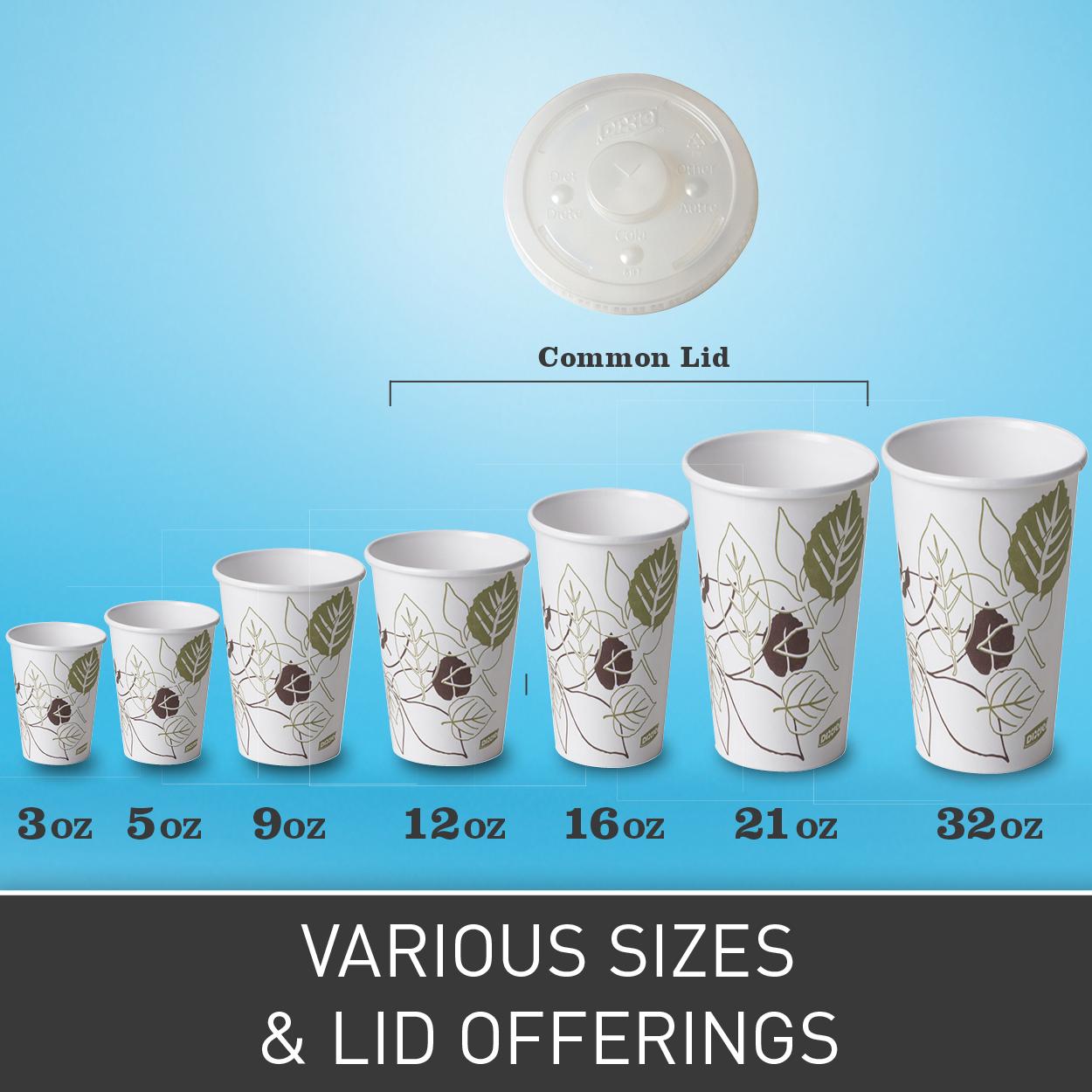 Dixie 58PATH Pathways Wax Treated Paper Cold Cups 5oz Case Of 2400 Dixie 58PATH Pathways Wax Treated Paper Cold Cups 5oz Case Of 2400