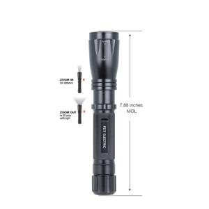 Feit Electric 72328 500 Lumen LED Flashlight, Black, Handheld (Standard ...