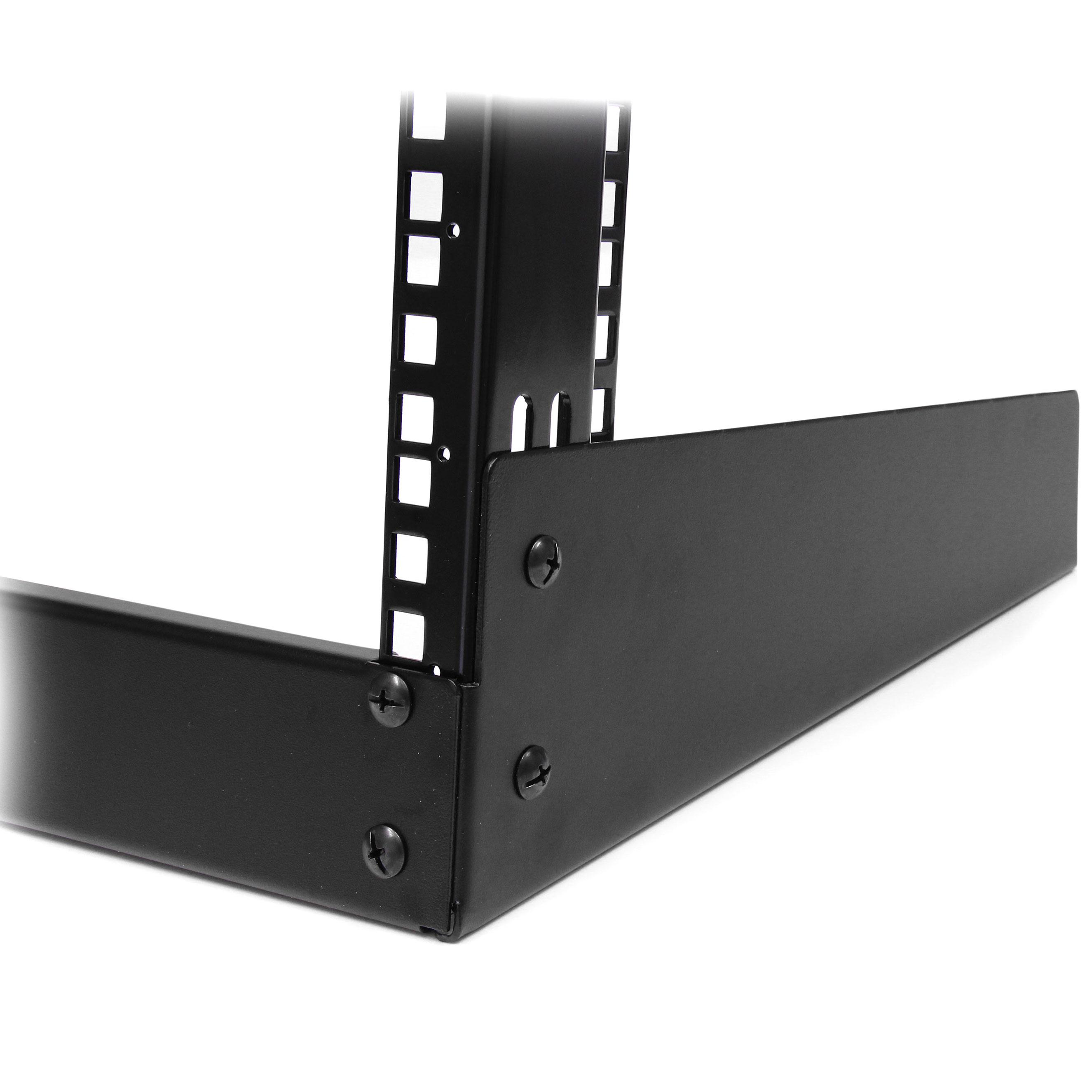 StarTech.com 12U Open Frame Rack - 19" 2 Post Network Rack - Audio ...