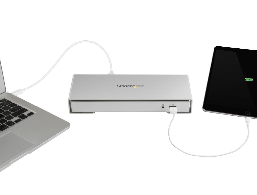StarTech.com Thunderbolt 2 Dock - 4K - Laptop Docking Station ...