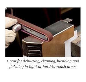 3M File Belt Sander 28366, 6 HP Motor, 14-9/16" Length x 5-61/64" Width ...