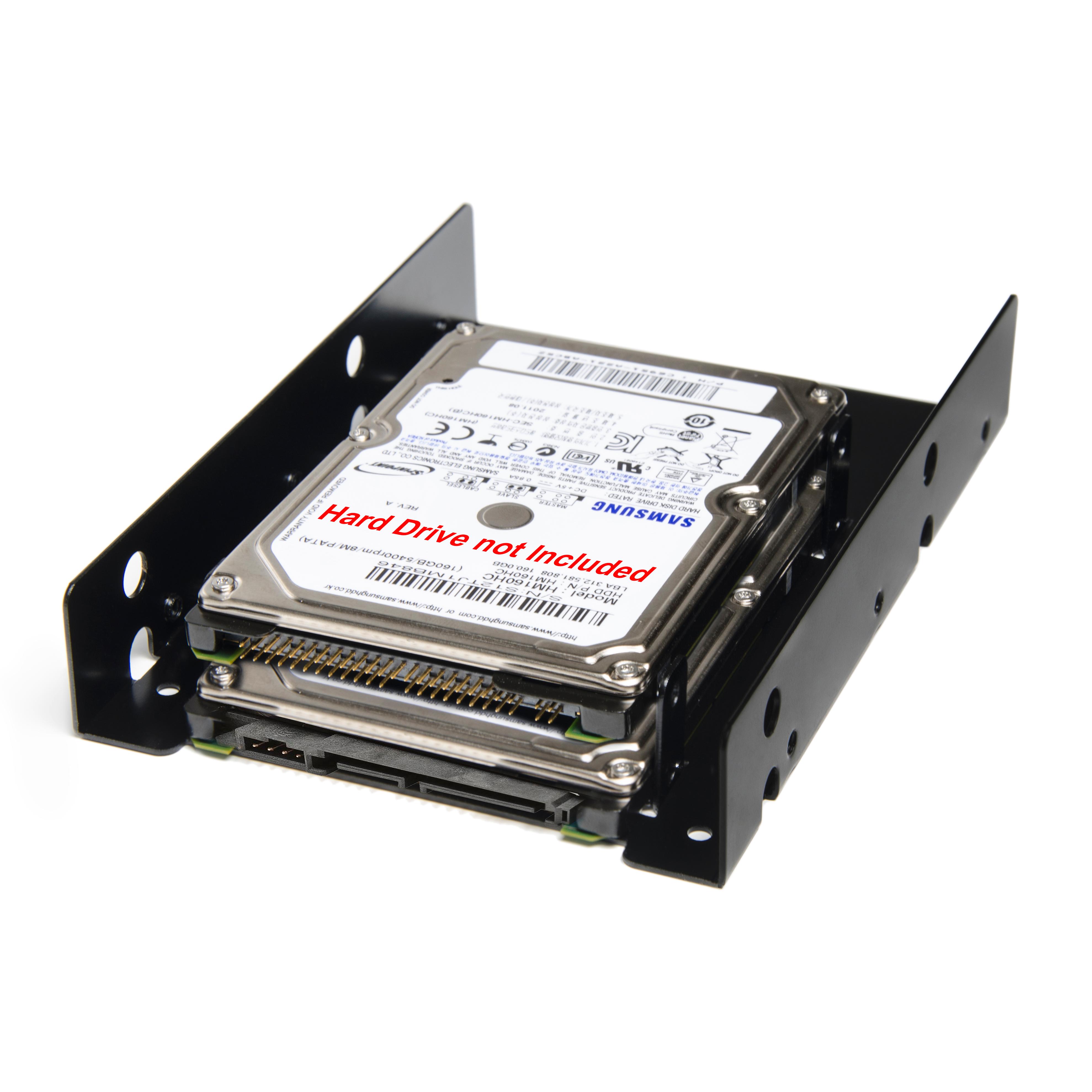 SABRENT 3.5-Inch to SSD / 2.5-Inch HDD Bay Drive Converter (BK-HDDF ...