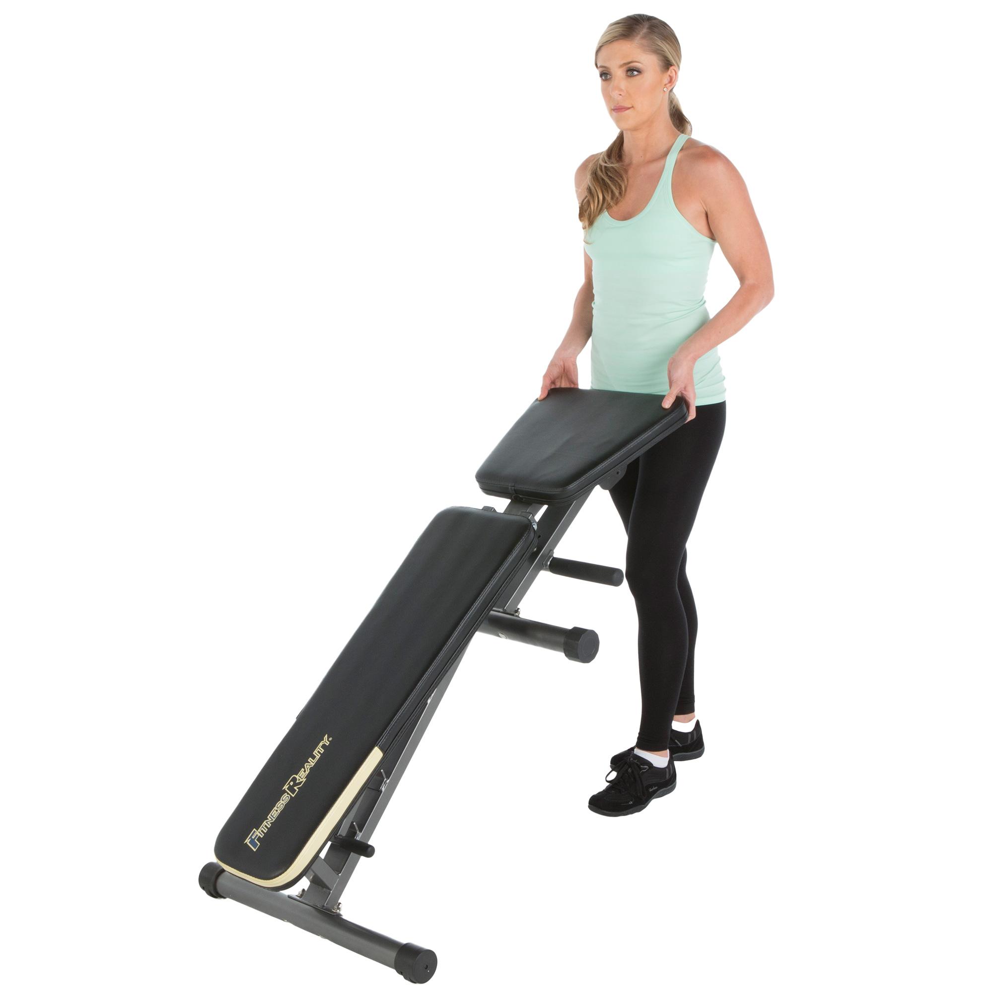 Fitness Reality 1000 'Super Max' 12-Position FID Adjustable Utility ...