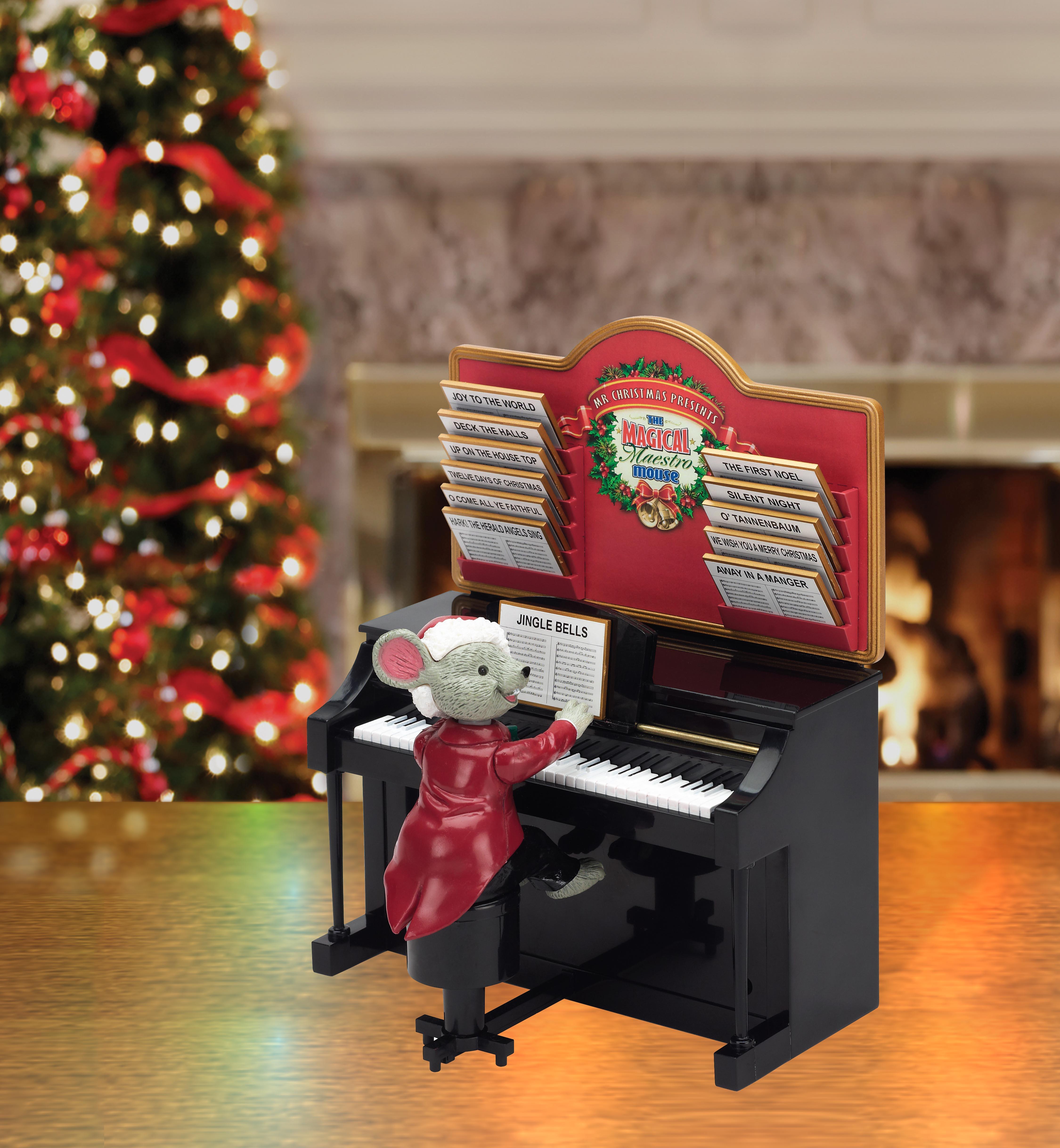 Mr. Christmas Magical Maestro Mouse Decor: Amazon.ca: Home & Kitchen