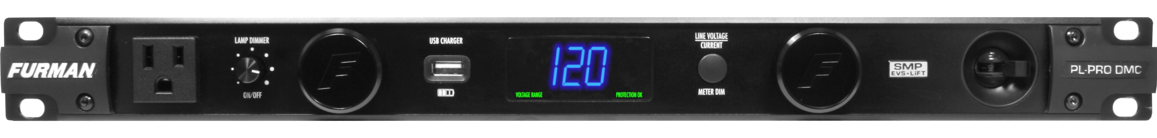 Furman PL-Pro DMC 20 Amp Power Conditioner with Voltmeter/Ammeter ...