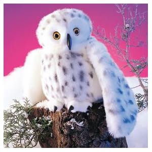 Folkmanis Puppets Snowy Owl Hand Puppet, White, Animals - Amazon Canada