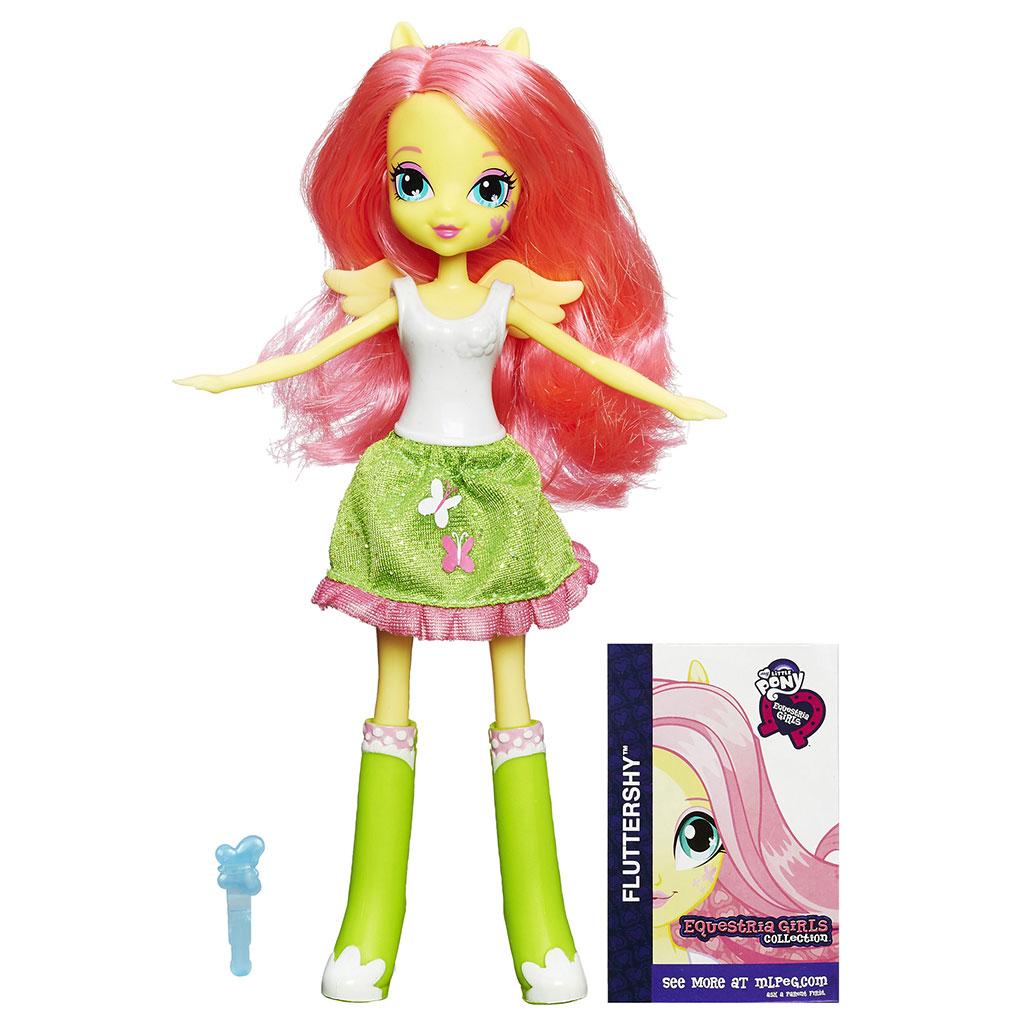 Fluttershy Equestria Girls Collection My Little Pony Doll, Dolls ...