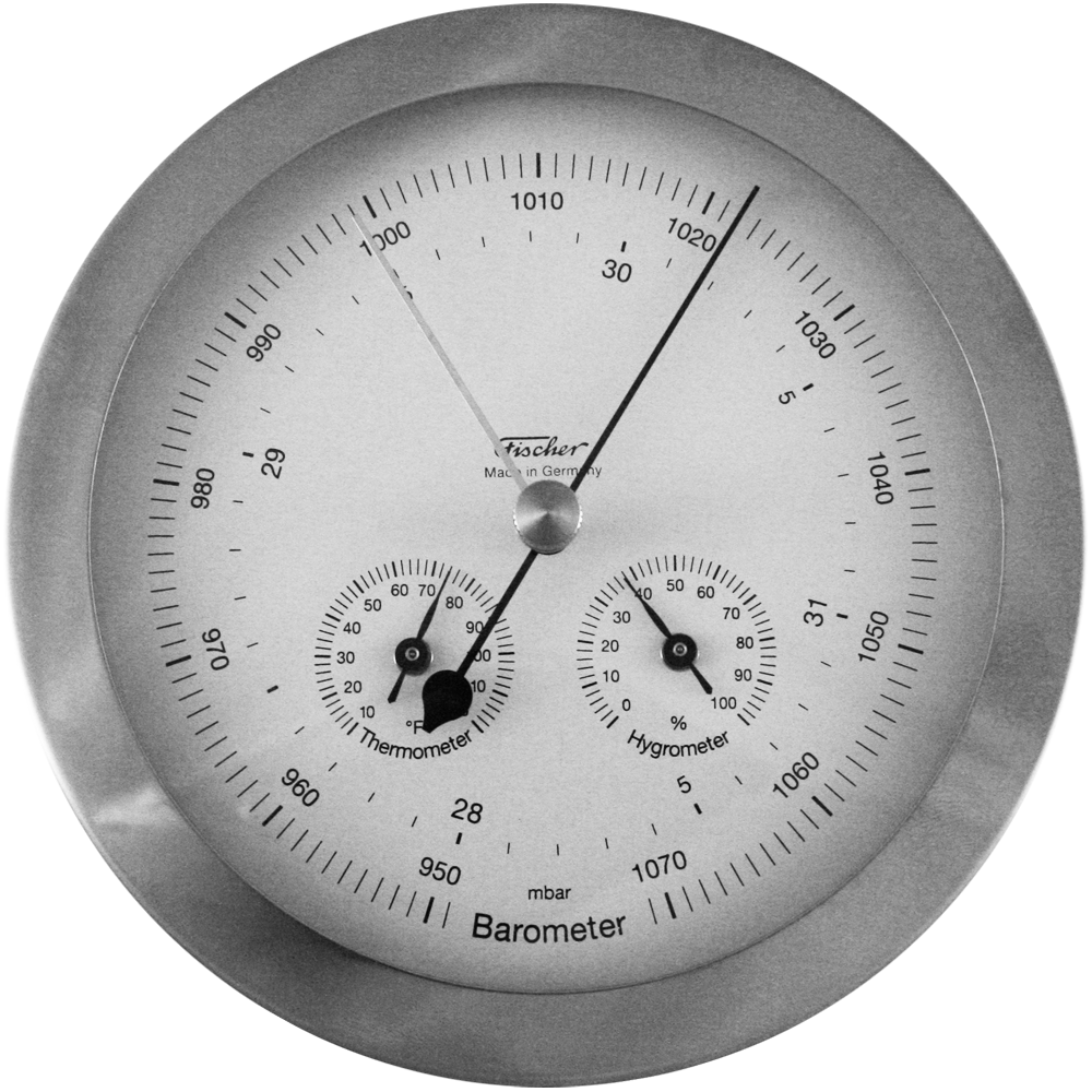 Ambient Weather Fischer Instruments 1602-01 Stainless Steel ...