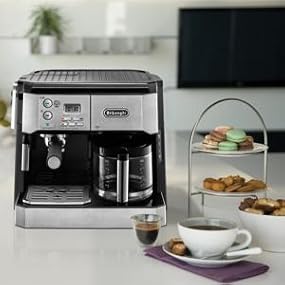 DeLonghi BCO430 Combination Pump Espresso and 10-cup Drip Coffee ...